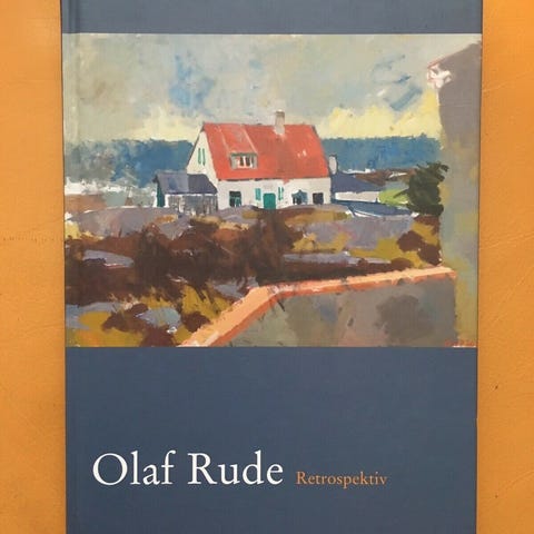 Olaf Rude Bornholms Kunstmuseum hæfte 1886-1986 | DBA