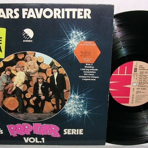 Hep stars lp 200kr stk | DBA