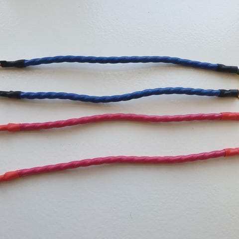 Guldbelagt højtaler kabler | DBA