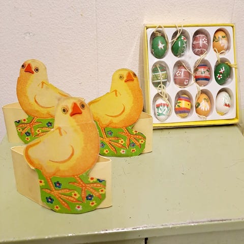 Påske, påskekylling, kylling, gul, genbrug, lopper, diverse, isenkram | DBA