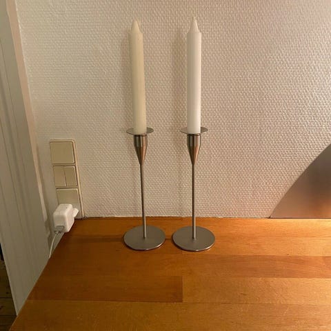 Piet Hein 2 x Venus-lysestager i æske | DBA