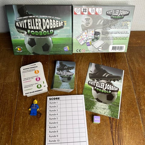 Den Store Fodbold Quiz Spil (str. 26x10 cm) | DBA