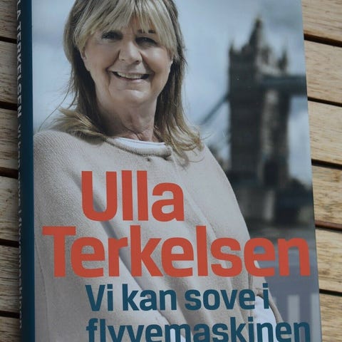 Vi kan sove i flyvemaskinen Ulla Terkelsen | DBA