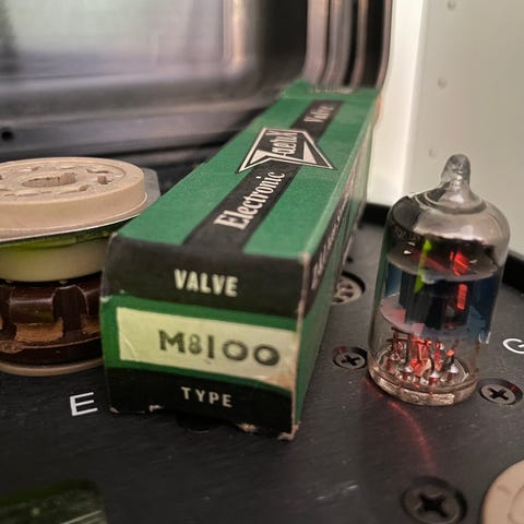 2 stk. ECC82 Vacuum Tube, forforstærker rør | DBA