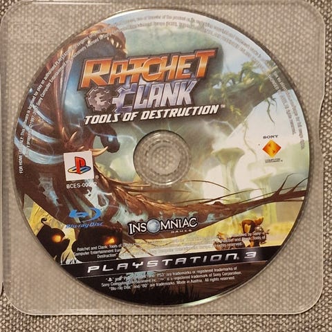 PS3 spil Ratchet Clank Tools of Destruction | DBA