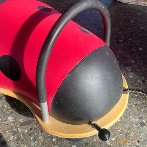 Gåvogn mariehøne Wheely Bug | DBA