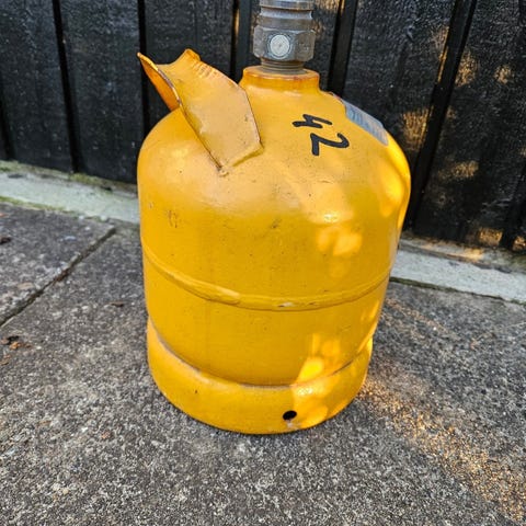 10 kg Tom letvægts gasflaske | DBA