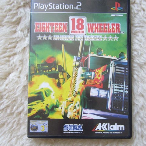 💙 Eighteen 18 Wheeler, PS2, racing | DBA