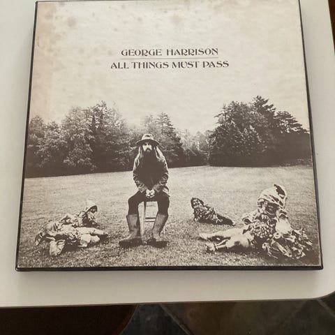 George Harrison All Things Must Pass 3xLP Box + plakat | DBA