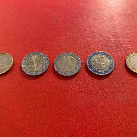 Euro, mønter, 2002 | DBA