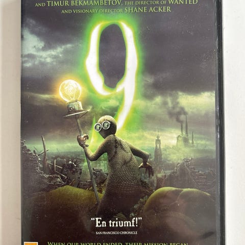 Ny Tim Burton 9 film collection | DBA