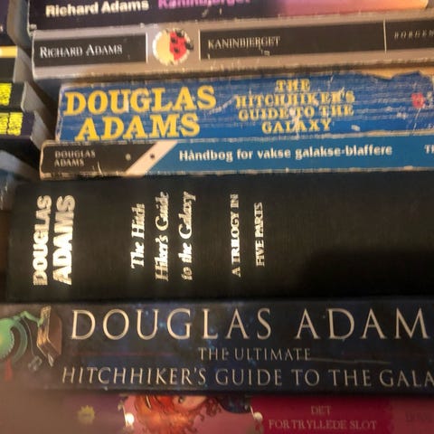 The Hitchhiker's Guide, Douglas Adams | DBA