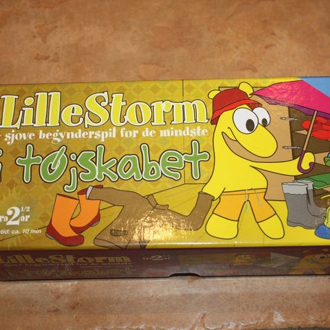 LilleStorm siger godnat spil (str. 25x12 cm) | DBA