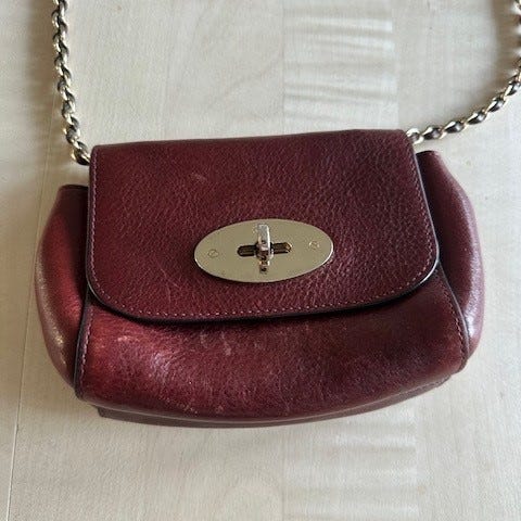 Mulberry Lily small i burgundy 🤎 | DBA