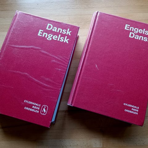 Engelsk Dansk + Dansk Engelsk - De store ordbøger (kr. 349,- inkl ...