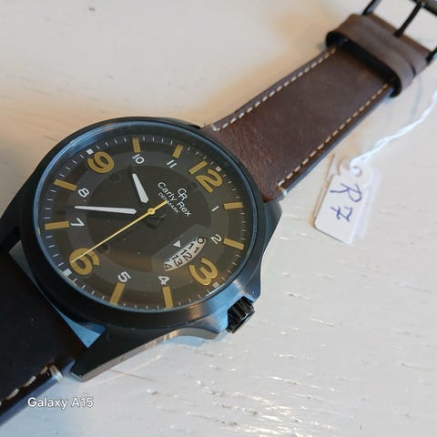 Carly Rex Denmark Mand Ur Sort Læderrem | DBA