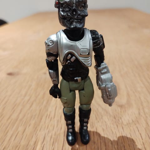 BBC Doctor Who Cyber Controller figurine - Doctor Who Cybus Cyberman ...