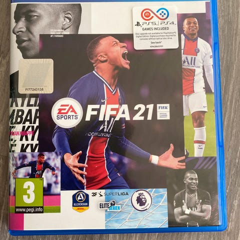 ⭐️: PS4: FIFA 21 - KØB 4 BETAL FOR 3 | DBA