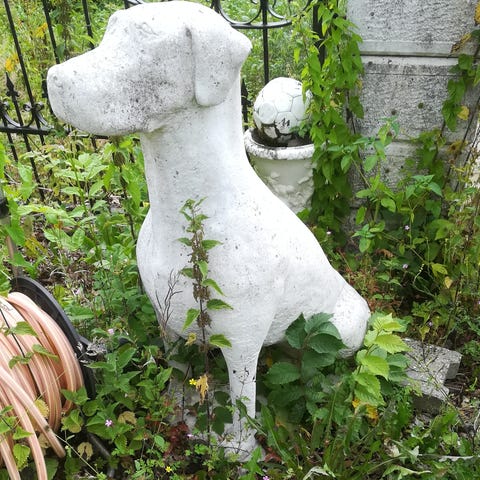 2 stk. figurer af puttier lavet af granuleret marmor | DBA