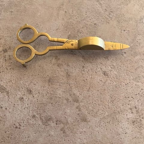 Antik lyseslukker Saks | DBA