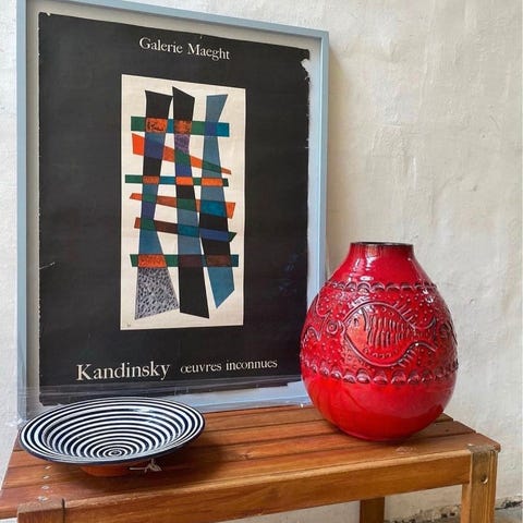 Kandinsky - Lithographie - Equilibrios de color 1 - Modern reprint | DBA