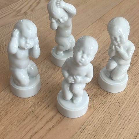 De 4 piner , Royal Copenhagen Bing & Grøndahl | DBA