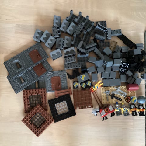 Duplo Ridderborg, Heste, Riddere, Kanon, Bygningsdele samt andet | DBA