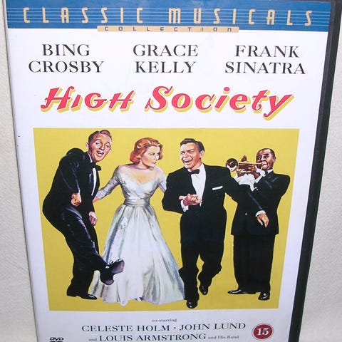 High Society DVD Film med Bing Crosby, Grace Kelly, Frank Sinatra | DBA