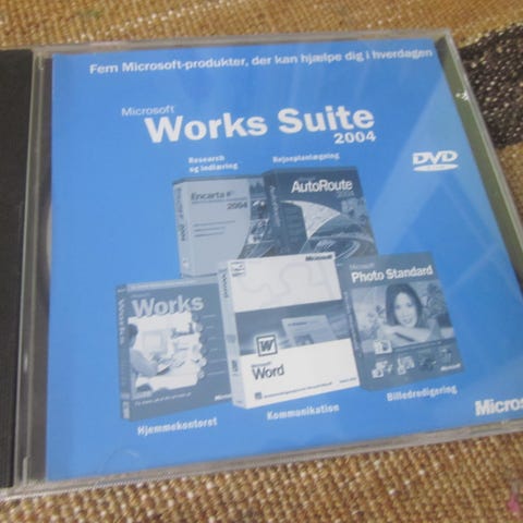 Microsoft Works 8.5 Software CD Nordisk | DBA