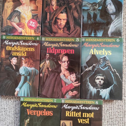 Heksemesteren 1-15 af Margit Sandemo | DBA