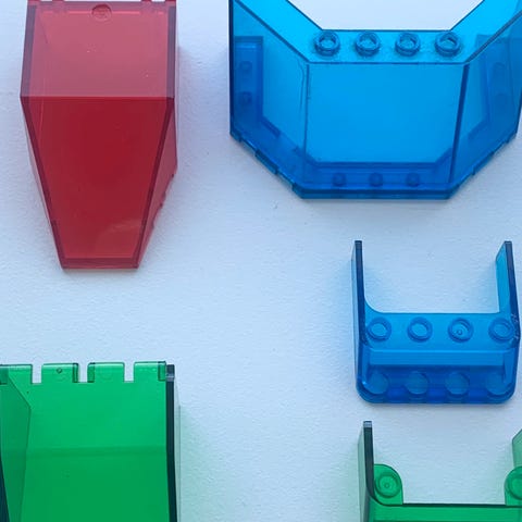 LEGO flyvinduer • Light Bluish Gray | DBA