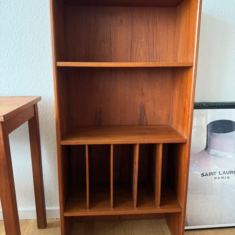 1960erne dansk design klassik retro teaktræ reol | DBA