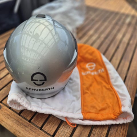 Schuberth C3 Pro Silver Hjelm | DBA