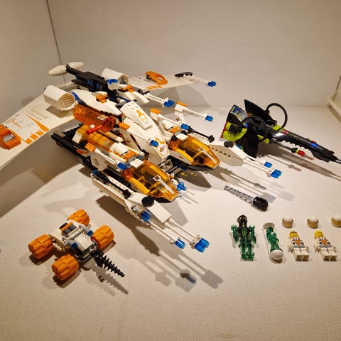 Lego Mars Mission, 7644, MX-81 hypersonisk aktionsfly | DBA