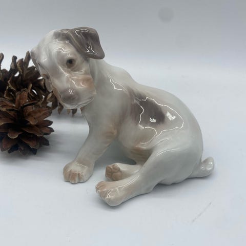 Bing & Grøndahl - Jens Peter Dahl-Jensen - Figur - FOX terrier Dog ...