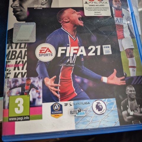 ⭐️: PS4: FIFA 21 - KØB 4 BETAL FOR 3 | DBA