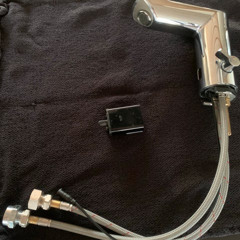 Grohe Cosmopolitan E Bau armatur med berøringsfri funktion krom | DBA