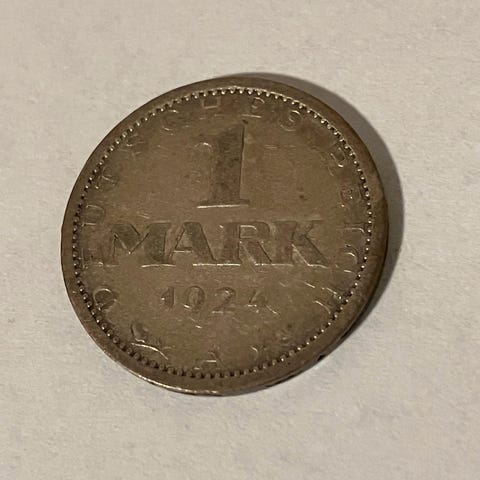 Tyskland: 3 Mark 1913 A - og 2 Mark : 1925 A - 1926 A - 1926 E. | DBA