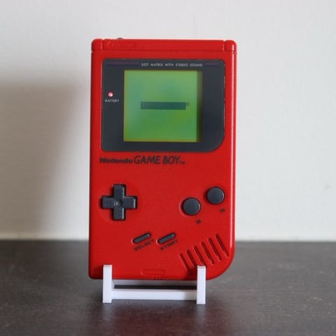 Nintendo Game Boy håndholdt konsol rød | DBA