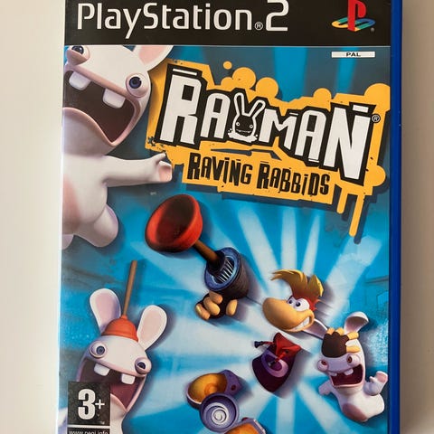 💙 Rayman Raving Rabbids, PS2, action | DBA