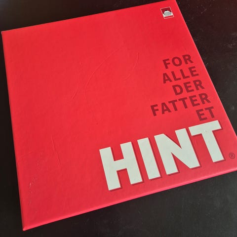 HINT-et spil for alle der fatter et hint | DBA