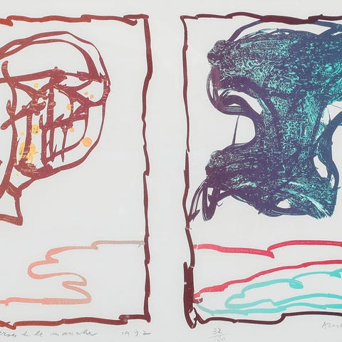 Pierre Alechinsky - ROSSAERT + catalogus - 2000'erne | DBA