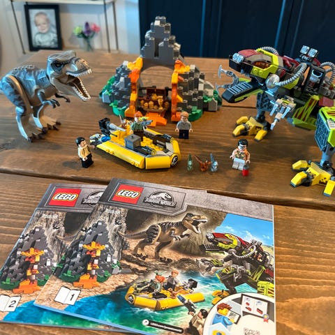LEGO Jurassic World “Baryonyx-dinosaurflugt i båd” 76942. | DBA