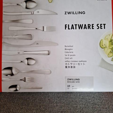 Zwilling Flatware Bestik Sæt 48 dele Rustfrit Stål | DBA