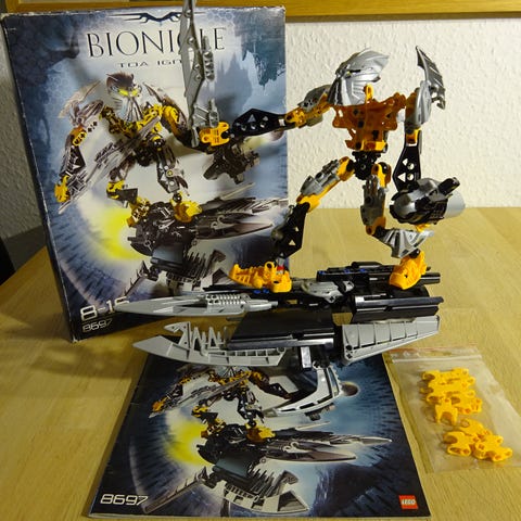 LEGO Bionicle Toa Kopaka 8685 og Solek 8945 | DBA
