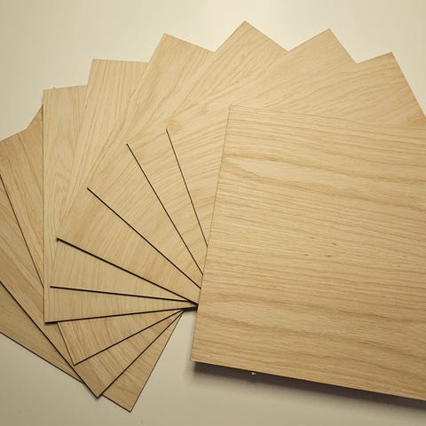 Trekantet hobby plader i krydsfiner | DBA