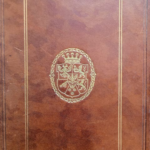 Grevinde Leonora Christinas Jammers Minde Bog Læderindbinding | DBA