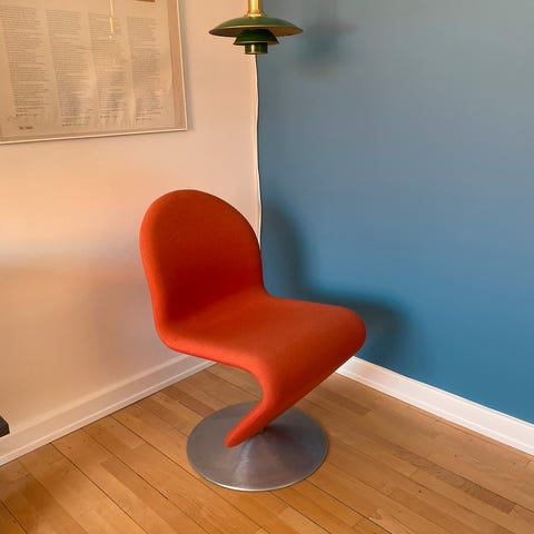 Verner Panton System 1-2-3, lænestole med uld | DBA