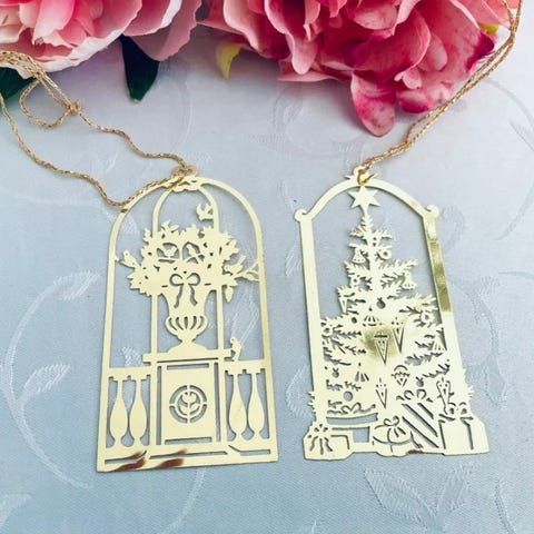 Jul dekorationer i guld | DBA