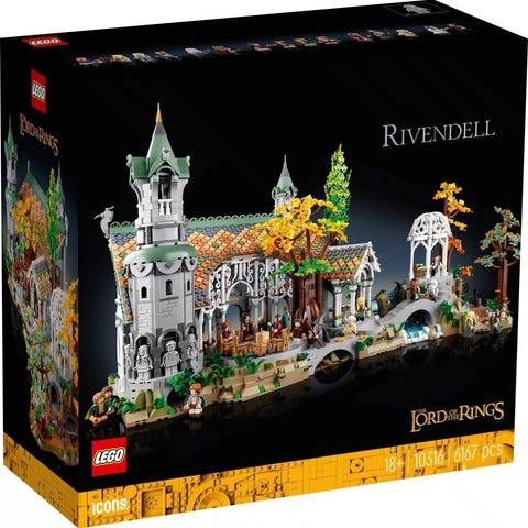 Lego Sæt - 10316 - The Lord of the Rings - Rivendell | DBA